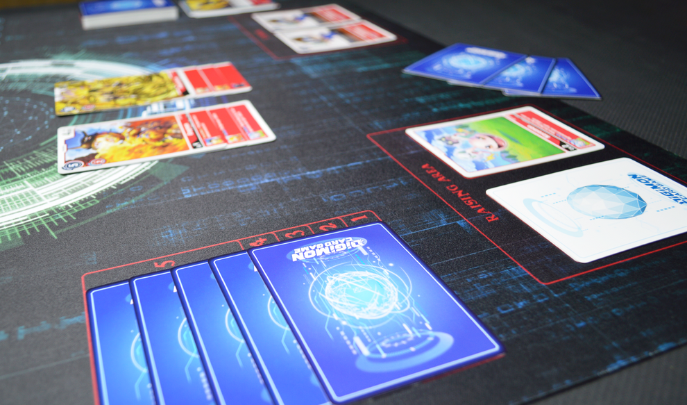 Digimon in the Matrix – Playmat with Zones – GameHead | GamerMats
