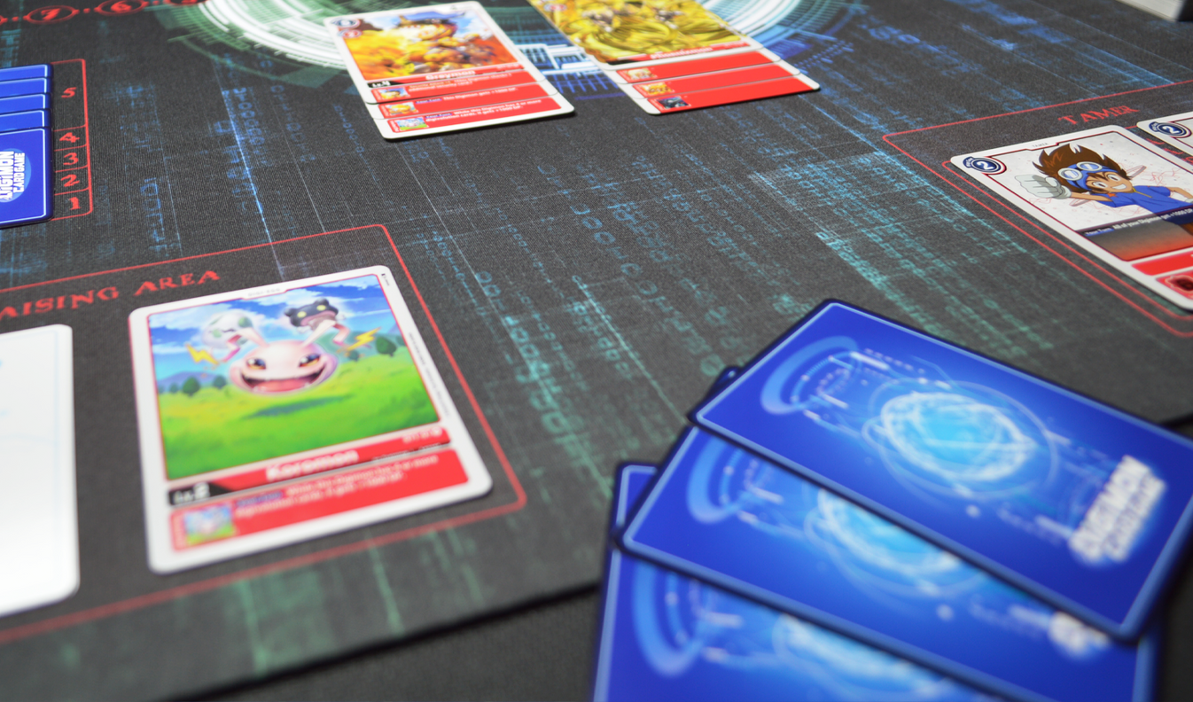Digimon in the Matrix – Playmat with Zones – GameHead | GamerMats