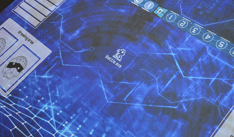 Digimon Data Ripple – Playmat with Zones – GameHead | GamerMats