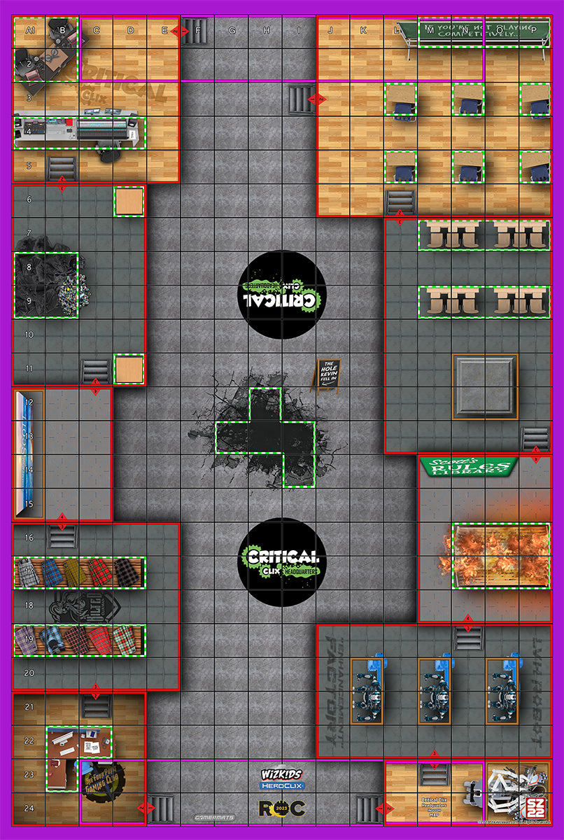 Critical Clix - ROC Mat – GameHead | GamerMats