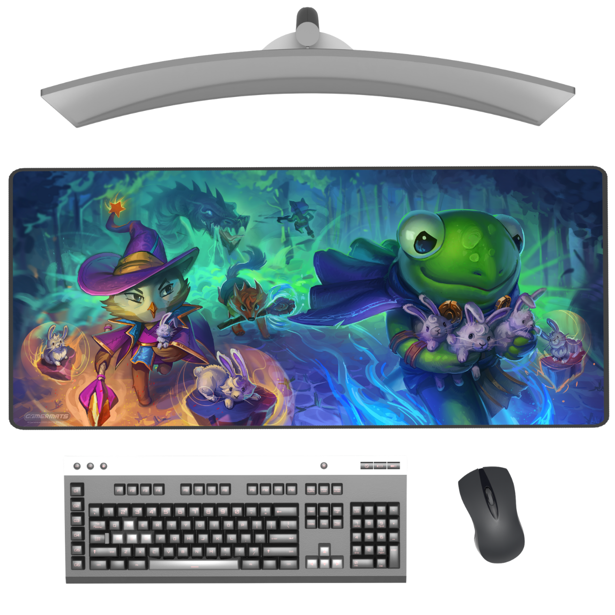 Escape from Raven Woods - Deskmat – GameHead | GamerMats