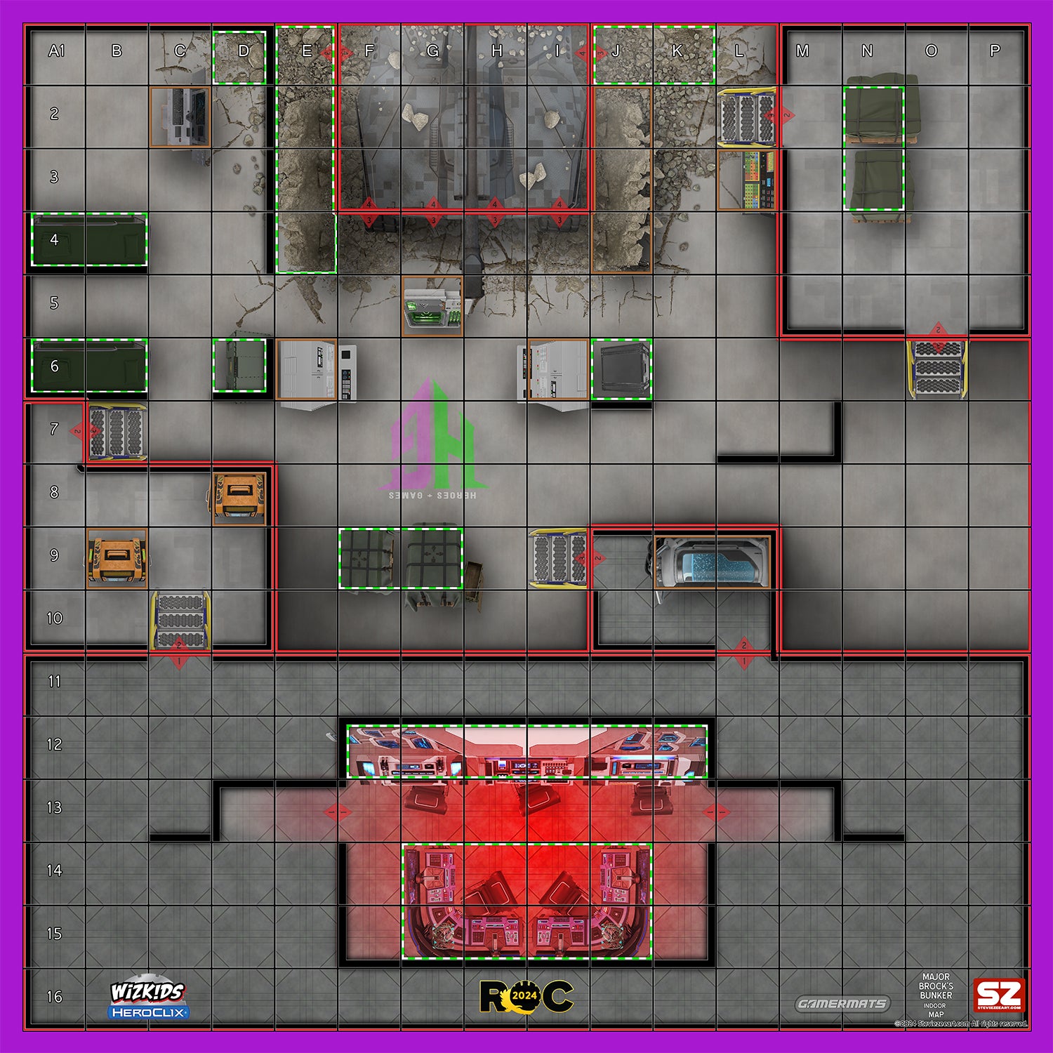 Major Brock's Bunker - ROC – GameHead | GamerMats