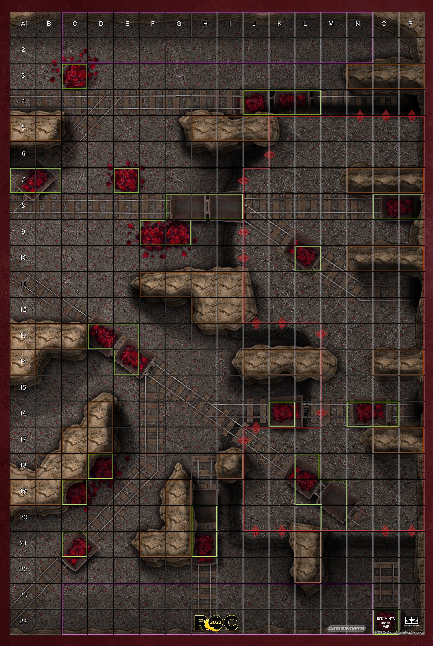 ROC / HeroClix Mats – GameHead | GamerMats